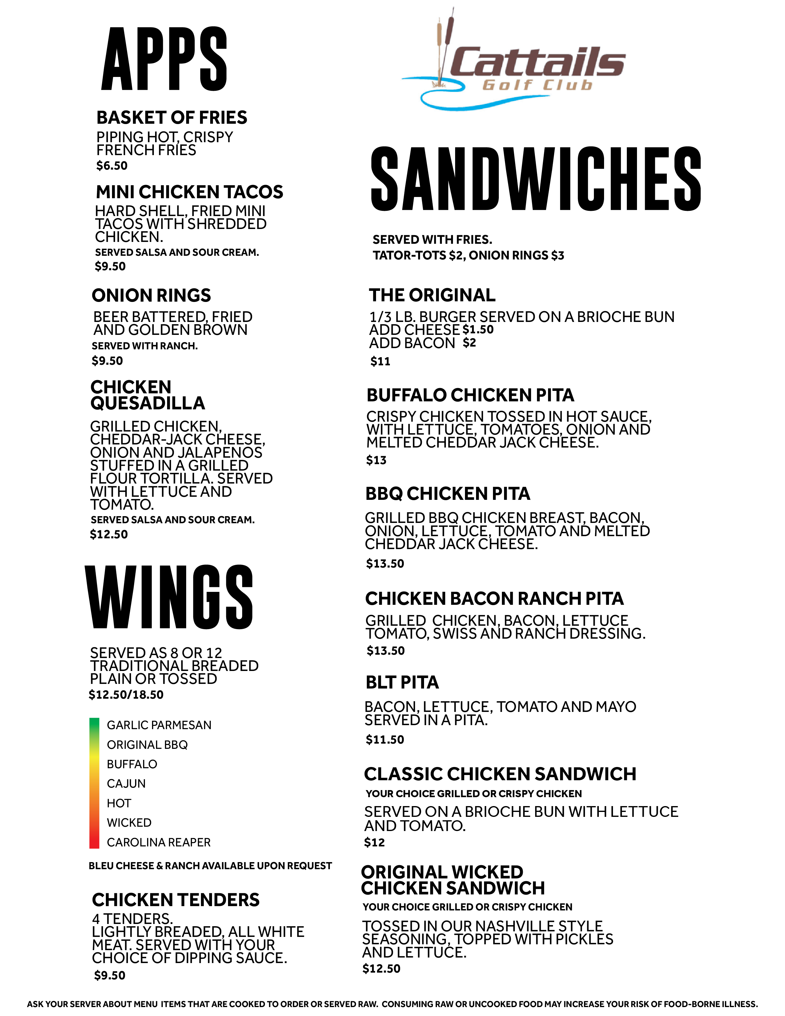 Cattails Grill - Cattails Golf Club