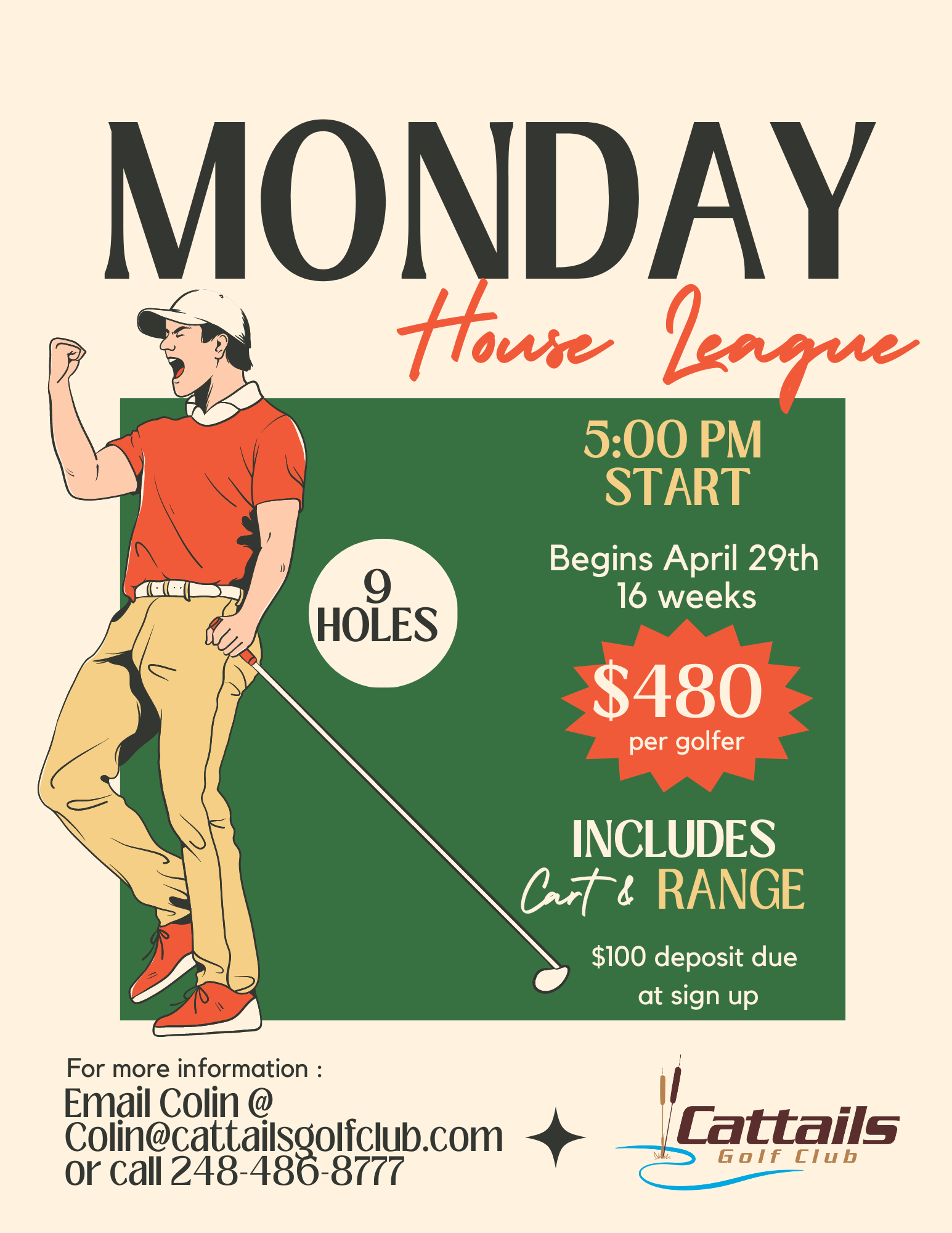 Monday House League - Cattails Golf Club
